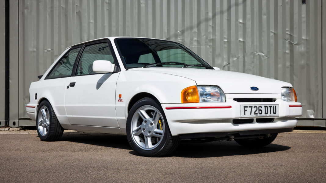 Tolman gives a Ford Escort XR3i the restomod treatment